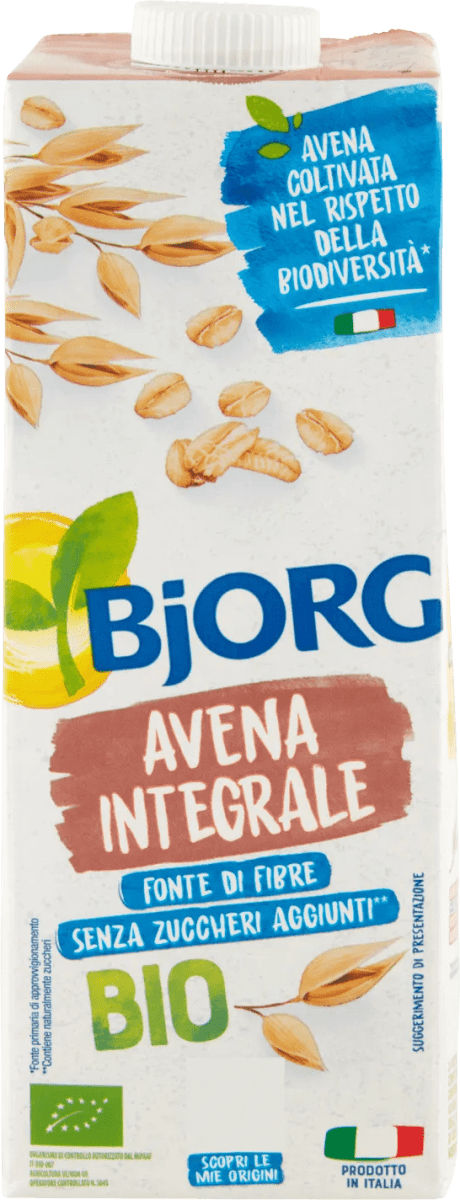 BjORG Bevanda vegetale a base di avena integrale BIO, 1 l Acquista ...