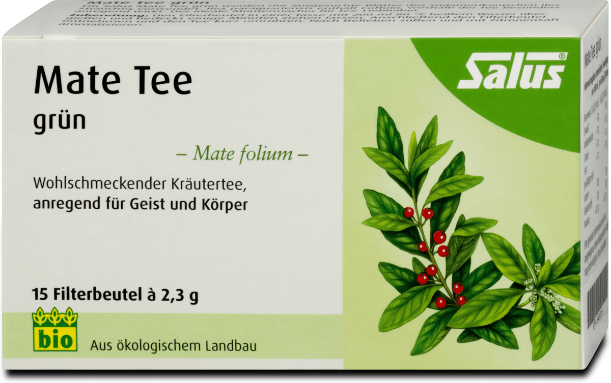 Salus Kräutertee Mate grün, 15 Btl dm Dauerpreis: Immergünstig ...