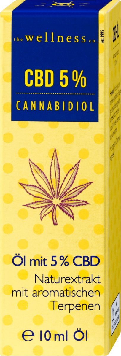 the wellness co. CBD 5 % Cannabidiol-Öl, 10 ml | dm.at