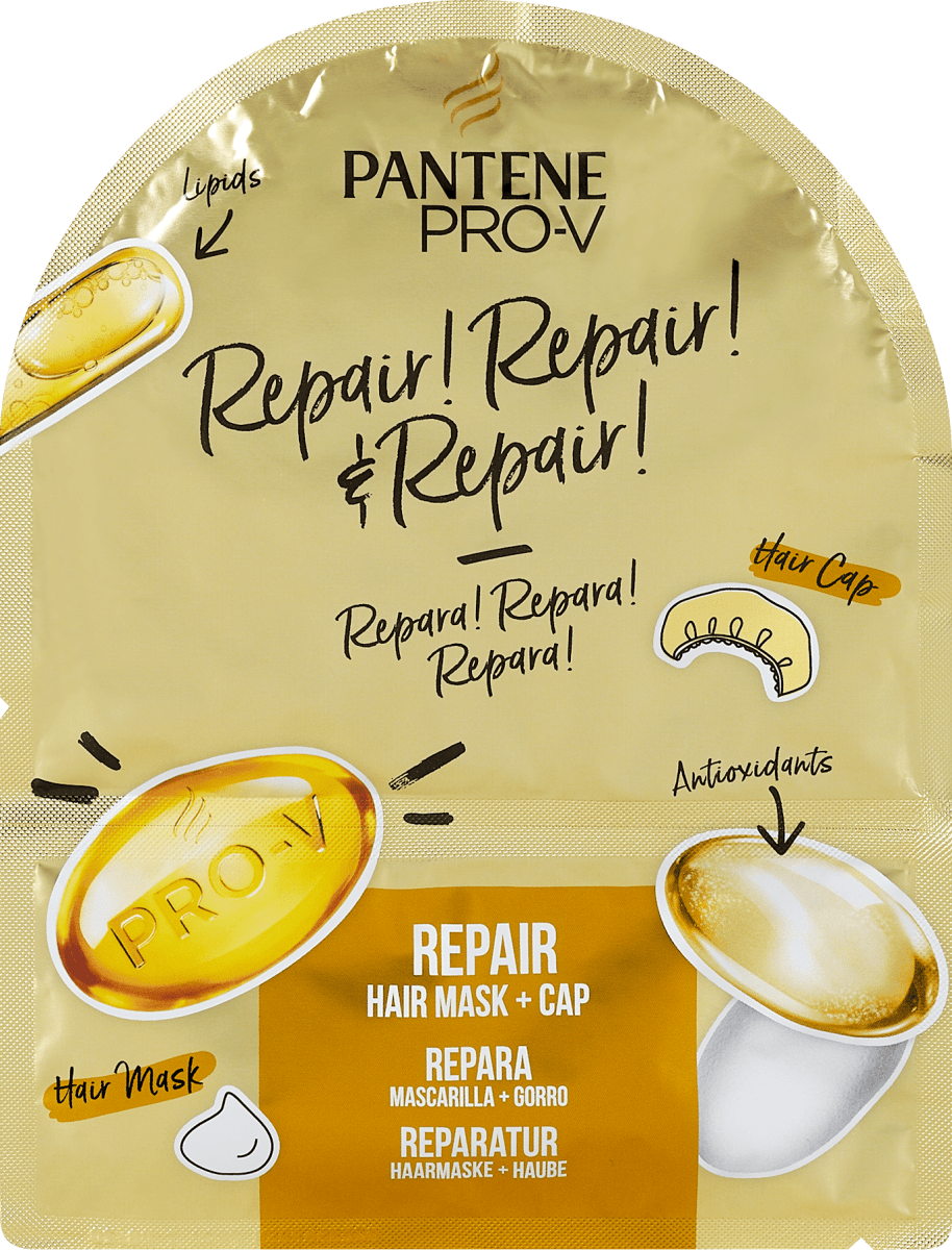 PANTENE PRO-V Reparatur Haarmaske + Haube, 20 ml | dm.at