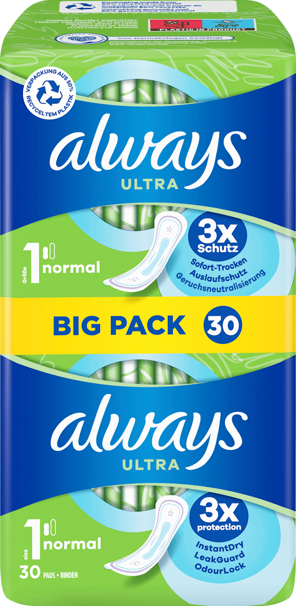 always Ultra Binden normal Big Pack, 30 St | dm.at