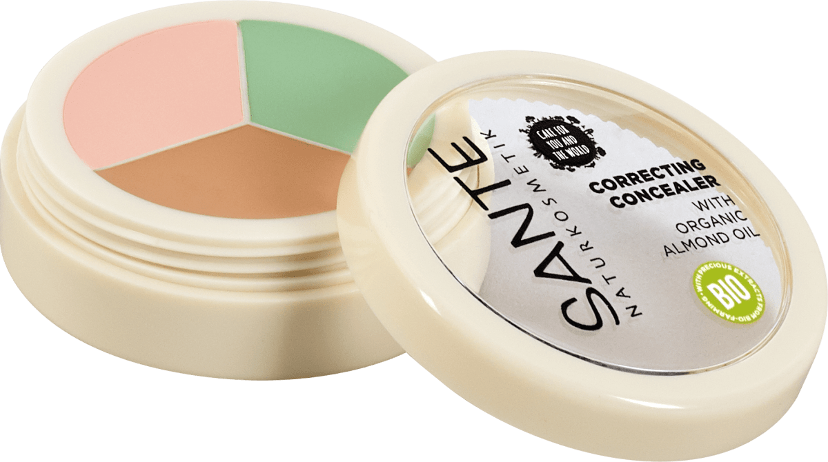 SANTE NATURKOSMETIK Concealer 3in1 Correcting, 6 g dm Dauerpreis ...
