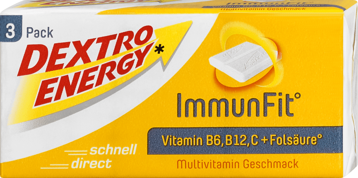 Dextro Energy Traubenzucker ImmunFit Multivitamin, 138 g | dm.at