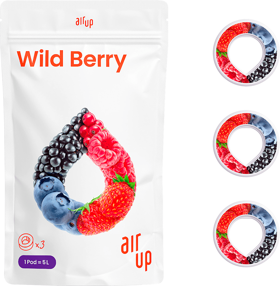 air up Aroma-Pod Wild Berry, 0,04 kg | dm.at
