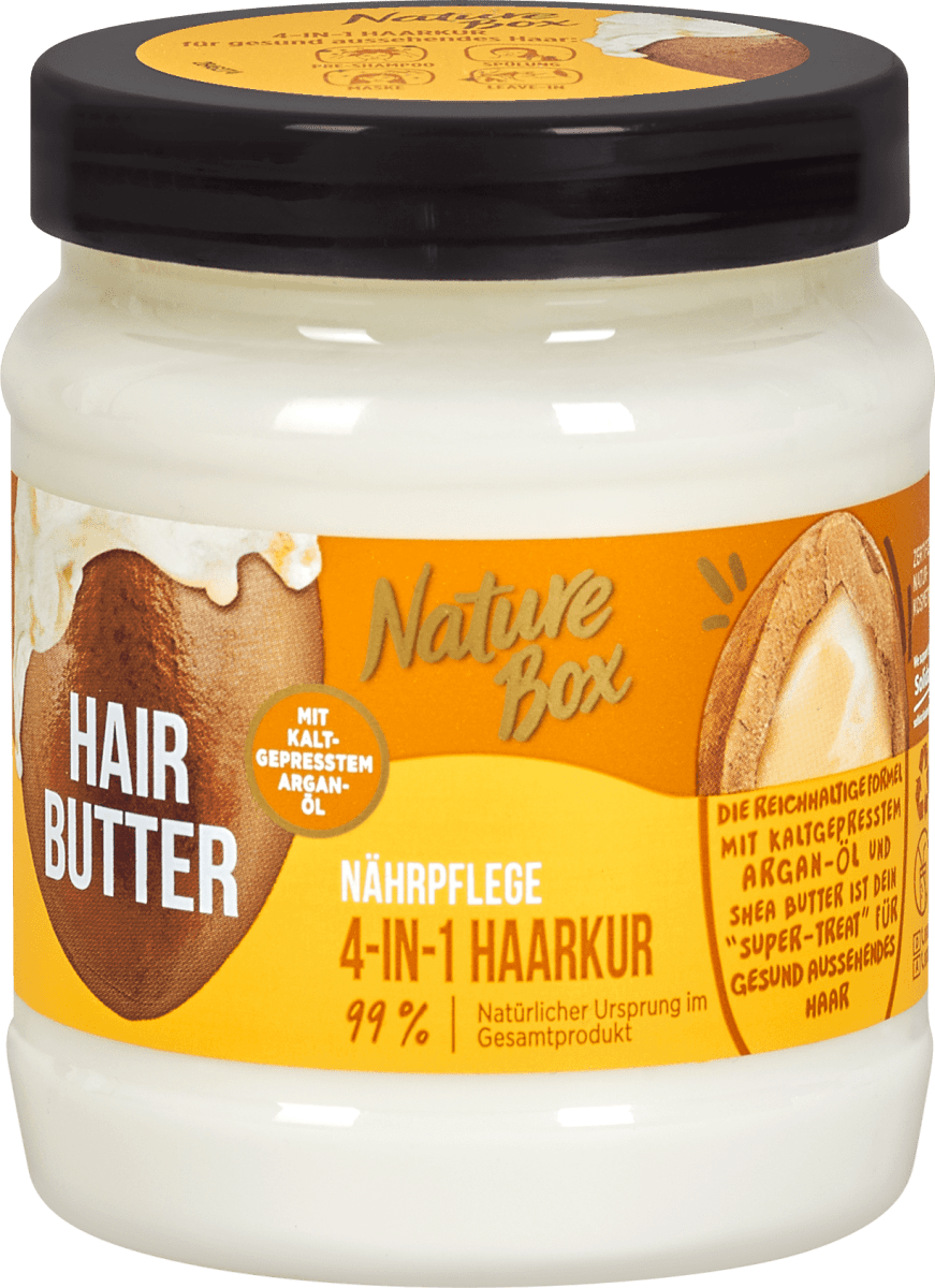 Nature Box Haarkur 4in1 Nährpflege Arganöl, 300 g | dm.at
