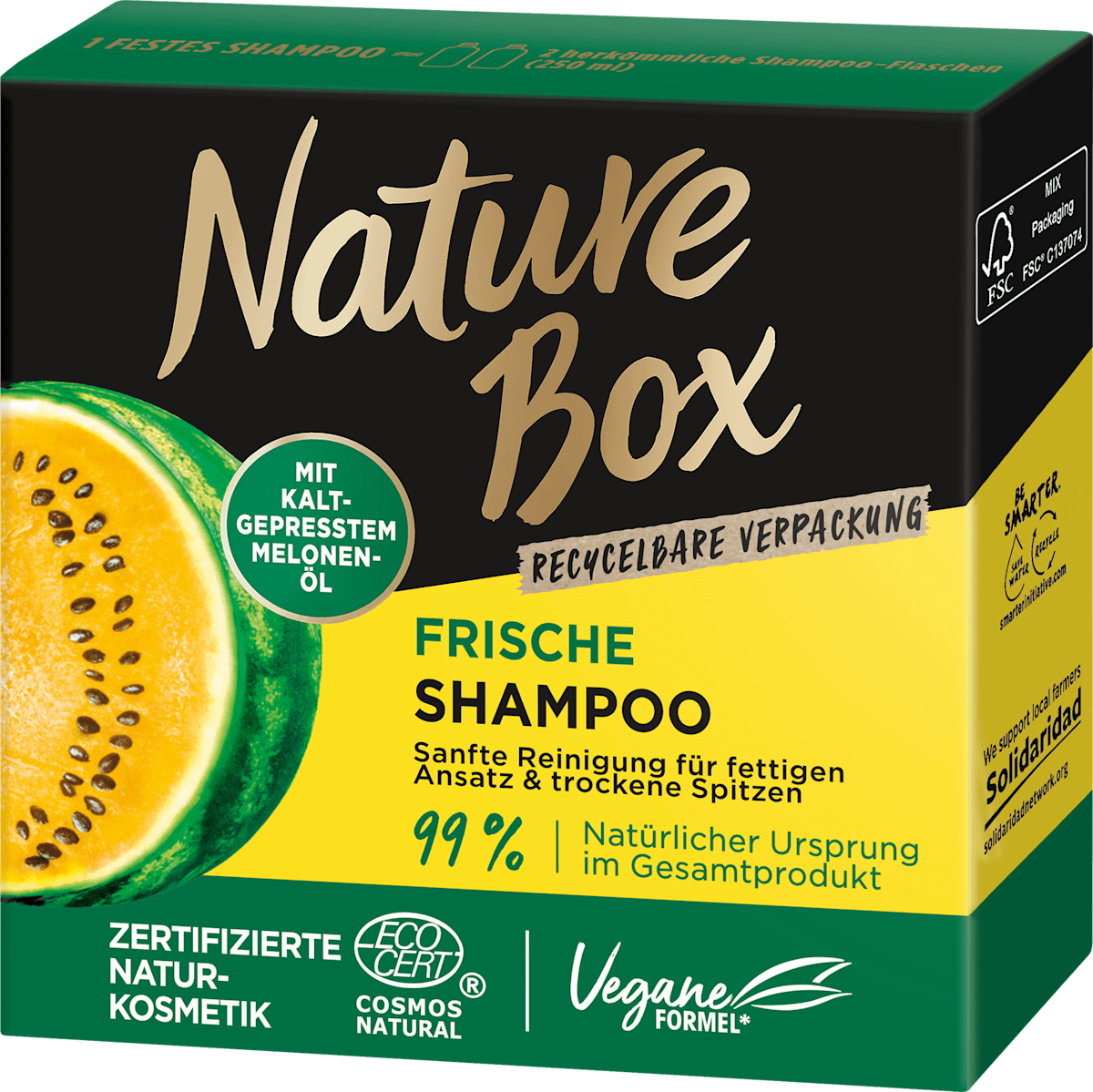Nature Box Frische Shampoo, 85 g | dm.at