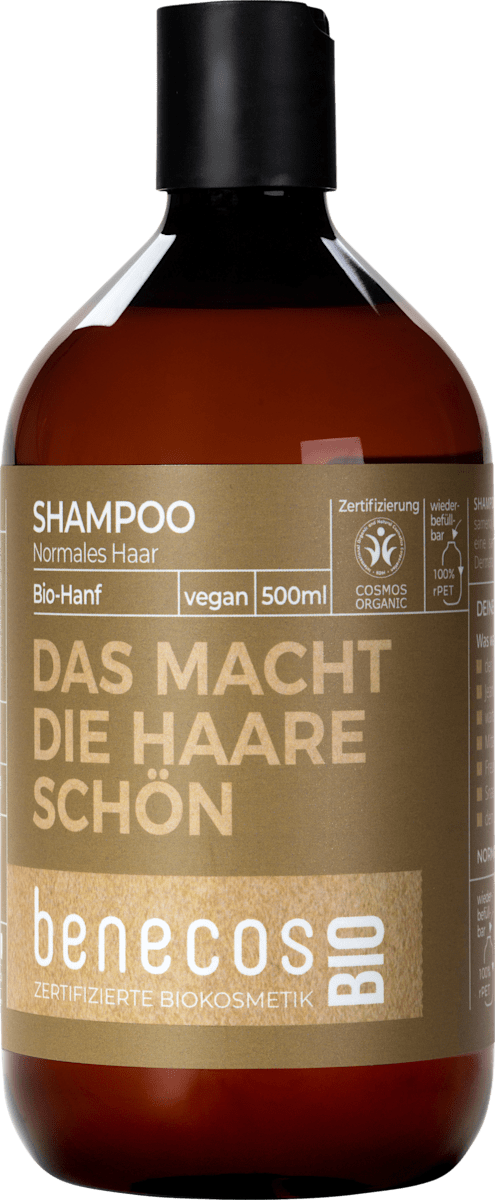 benecos Shampoo Bio-Hanf, 500 ml | dm.at