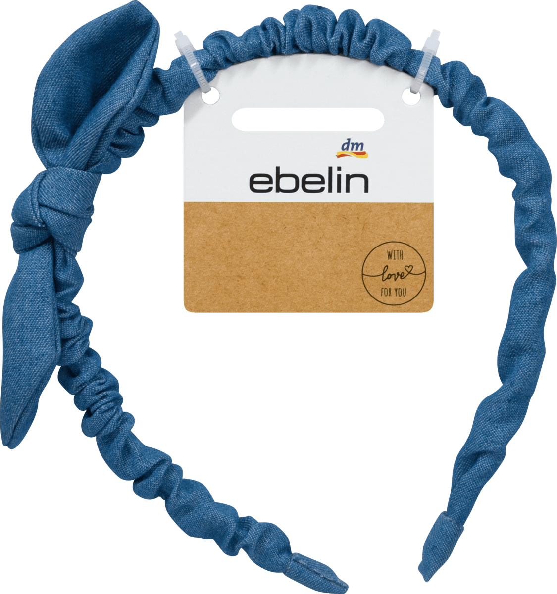 ebelin Haarreif Jeans mit Schleife, 1 St | dm.at