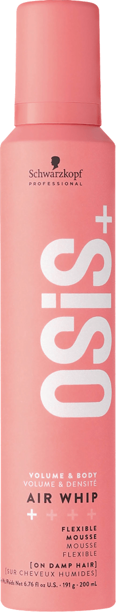 Schwarzkopf Professional OSiS+ Volume & Body Air Whip Mousse, 200 ml ...