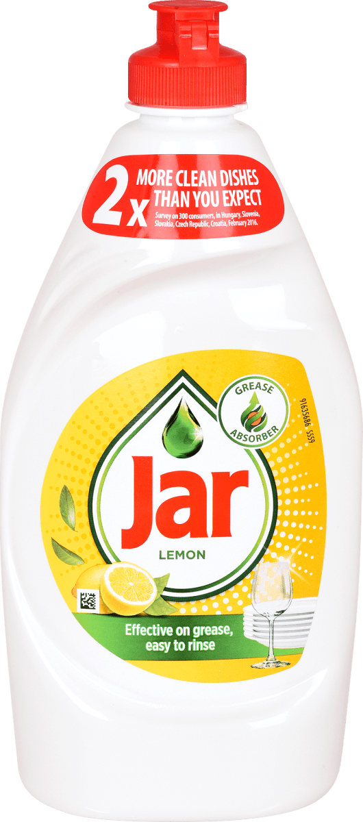 Jar prostředek na nádobí s vůní citronu, 450 ml | dm.cz