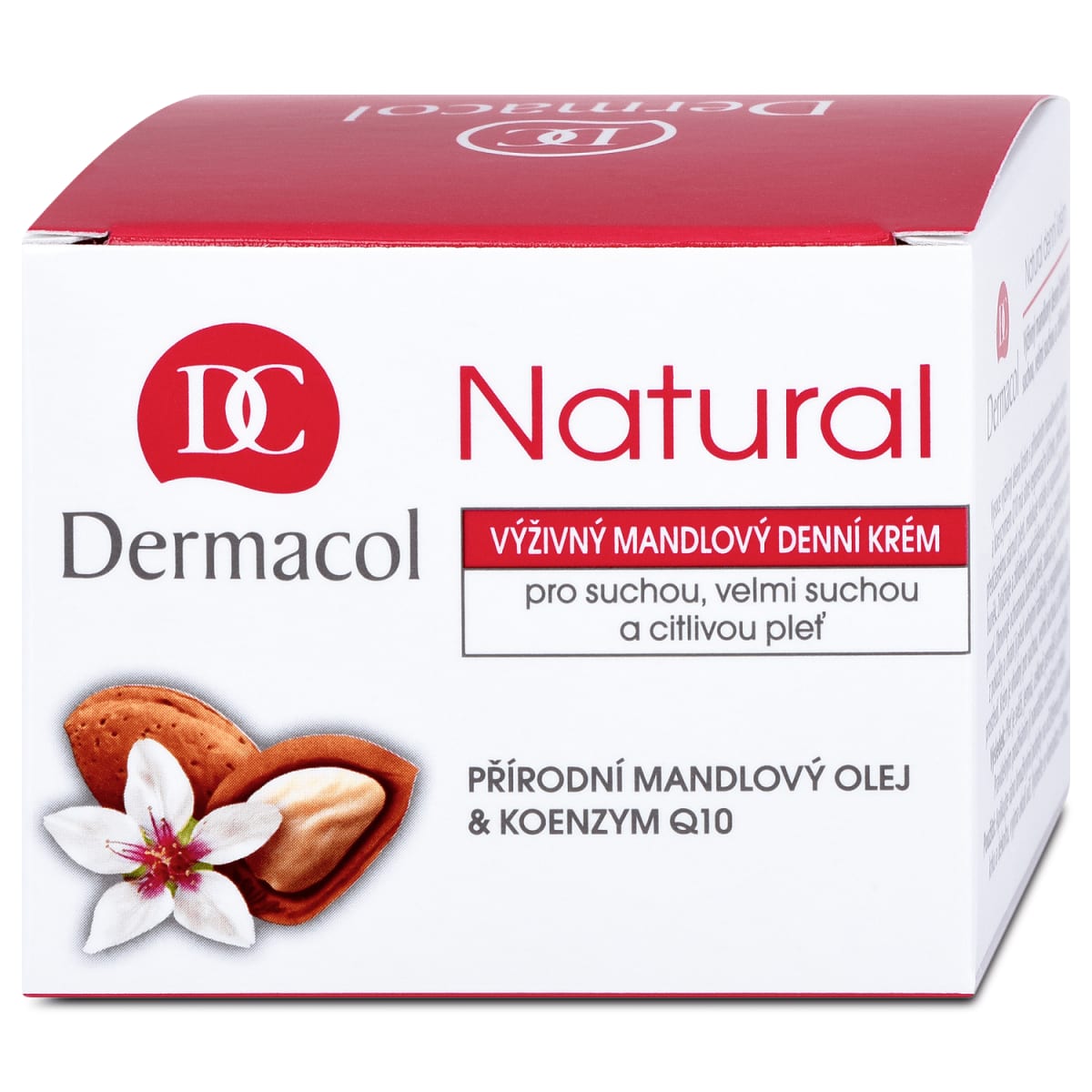 Dermacol Natural přírodní denní krém mandlový, 50 ml | dm.cz