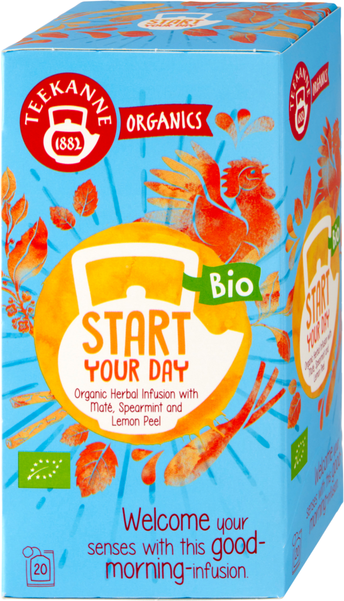 Teekanne bio čaj Start your day, 36 g | dm.cz Teekanne bio čaj Start your day, 36 g | dm.cz