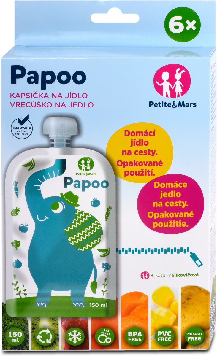 Petite&Mars kapsička na jídlo, 6 ks | dm.cz