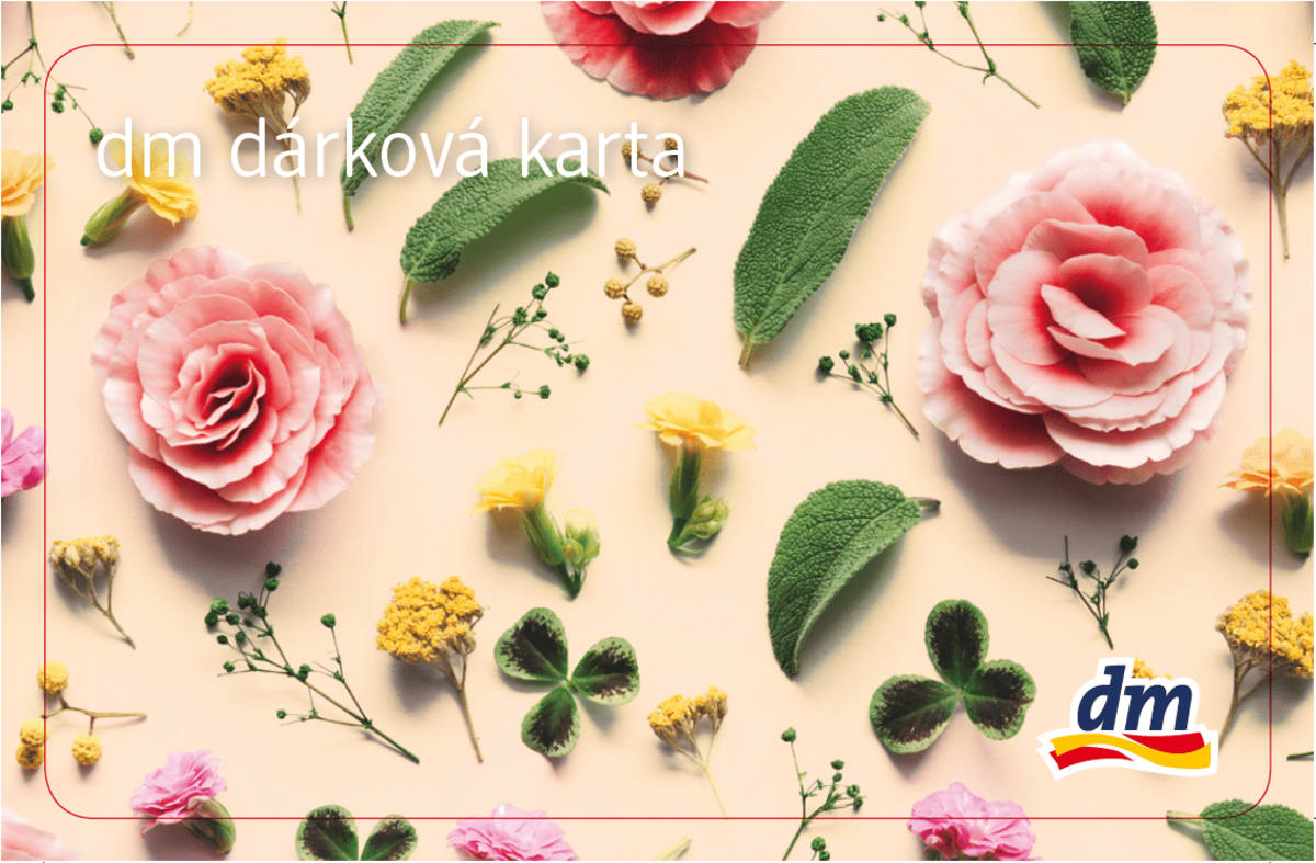 dm dárková karta v hodnotě 500 Kč, 1 ks | dm.cz