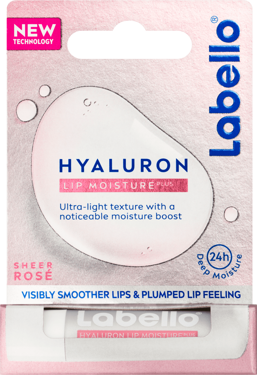 labello HYALURON Lip Moisture Plus balzam za usne - Sheer Rose, 5,2 g ...