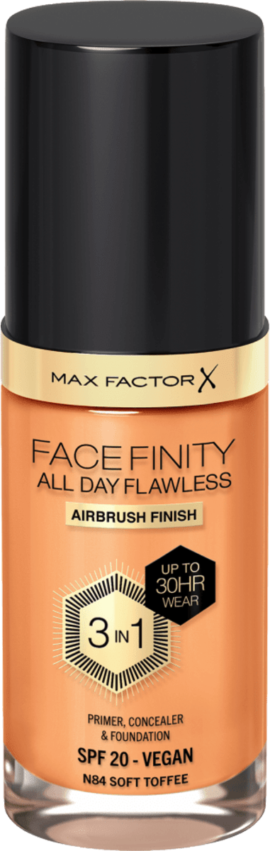 MAX FACTOR make-up Facefinity All Day Flawless 3 v 1 84 Soft Tofee, 30 ml | dm.cz