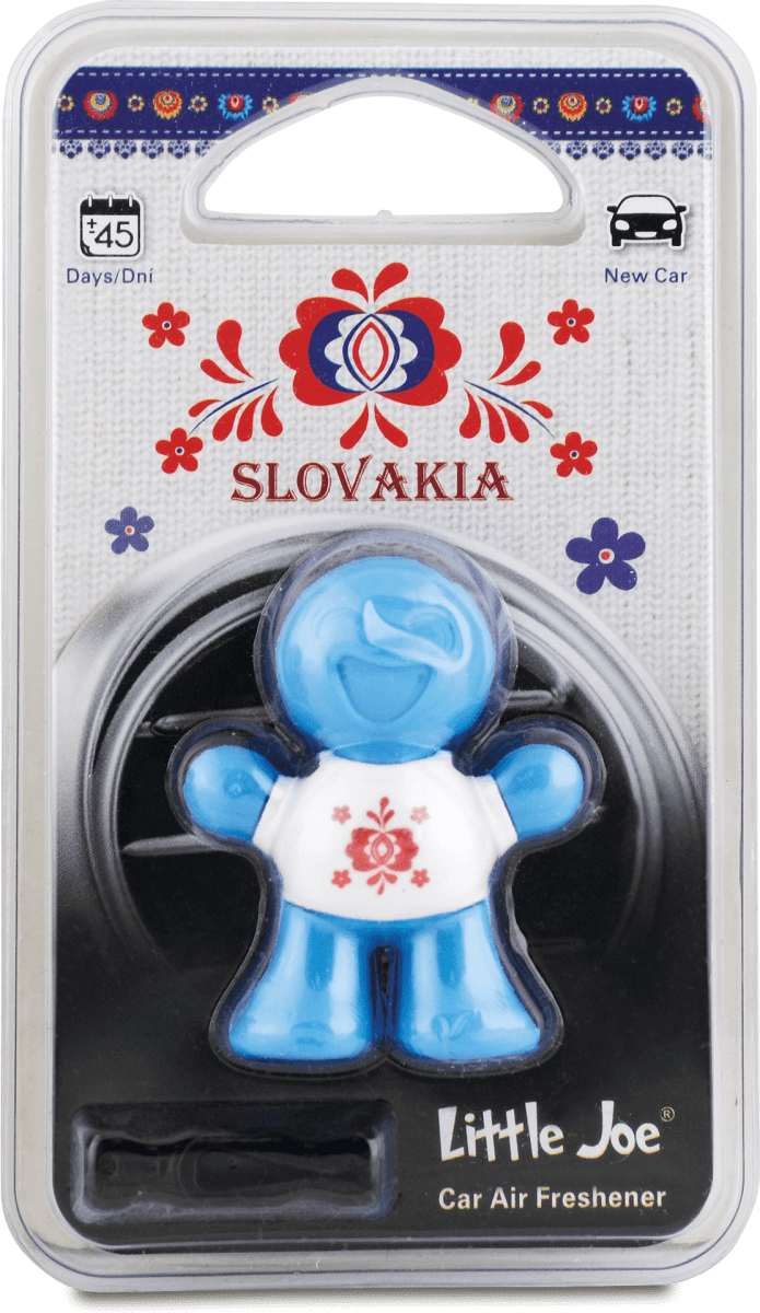 Little Joe Vôňa do auta Little Joe 3D Slovakia New Car, 1 ks | mojadm.sk