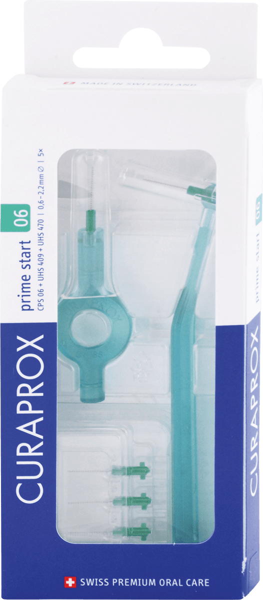 Curaprox Medzizubné kefky Prime Start, veľ. 06, 5 ks | mojadm.sk