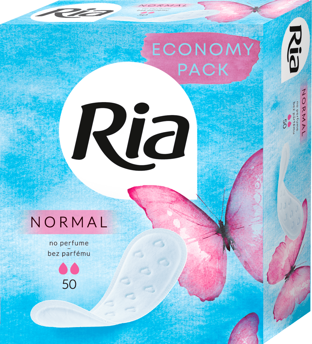 Ria slipové vložky Normal, 50 ks | dm.cz
