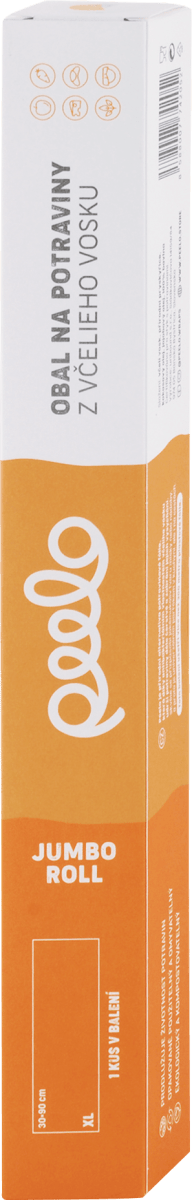 peelo Obal na potraviny z včelieho vosku Jumbo Roll XL, 1 ks trvalo ...