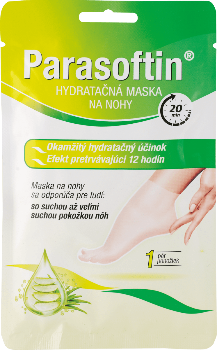 Parasoftin Hydratačná maska na nohy, 1 ks trvalo výhodne nakupovať ...