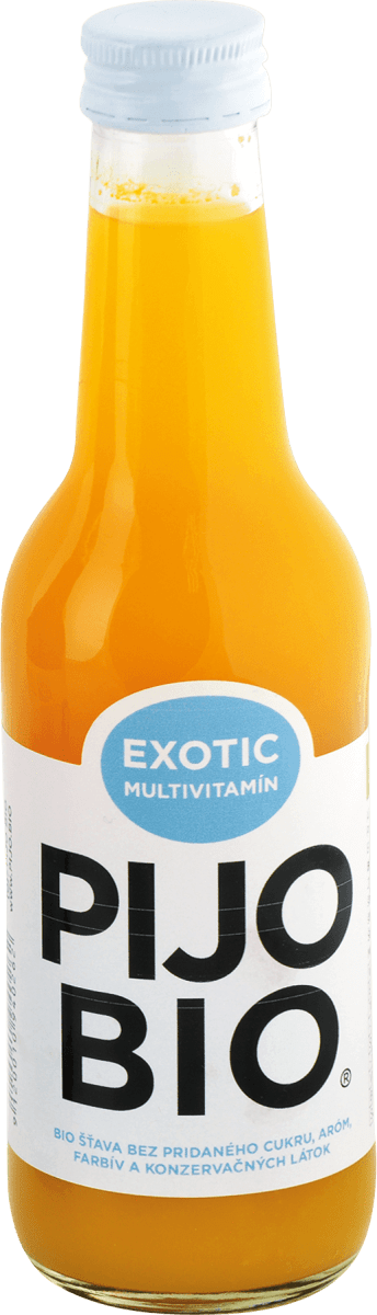 PIJO BIO Bio ovocná šťava Exotic Multivitamin, 250 ml trvalo výhodne ...
