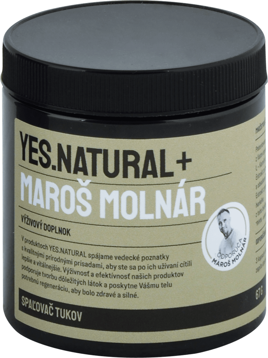 YES.NATURAL Kapsuly Spalovač tukov, 67 g trvalo výhodne nakupovať ...