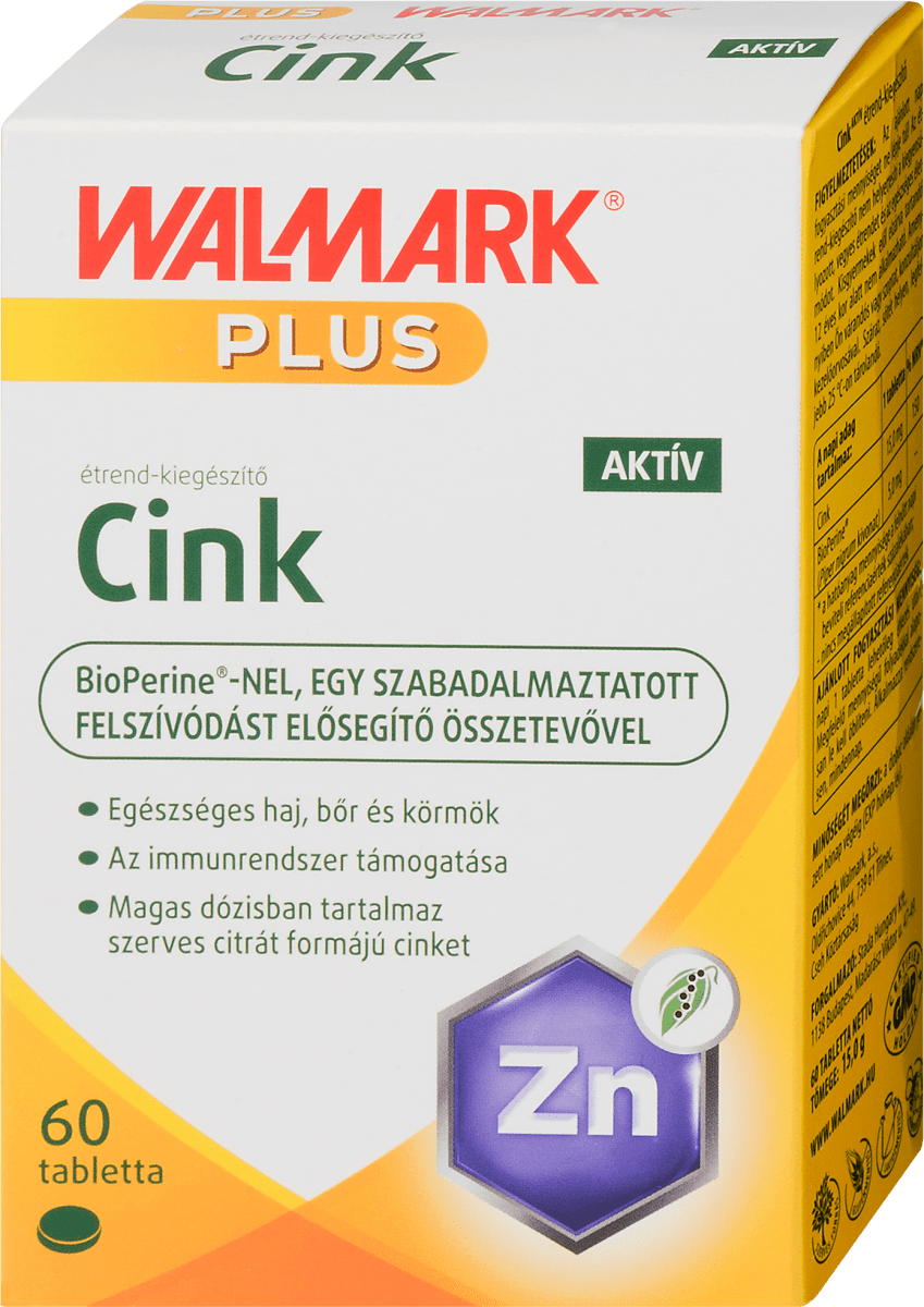 Walmark Cink aktív tabletta, 60 db | dm.hu