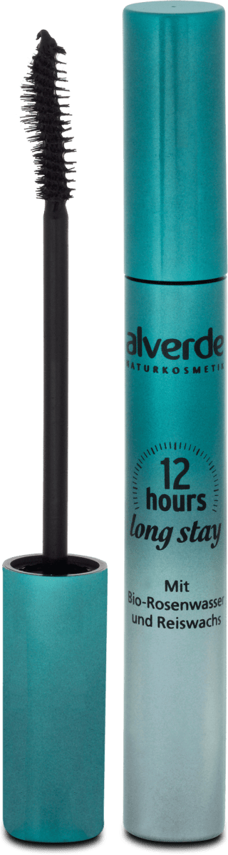 alverde NATURKOSMETIK Maskara 12 Hour Long Stay, 9 ml | mojadm.sk