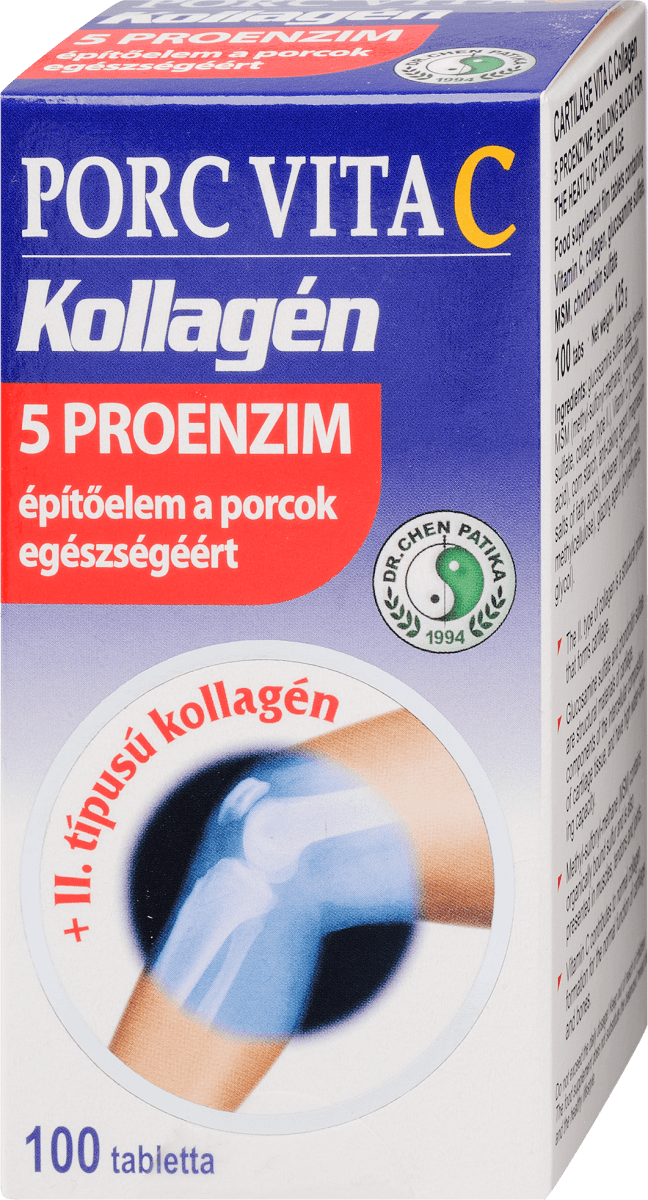 DR CHEN PATIKA Porc Vita C Kollagén tabletta, 100 db | dm.hu