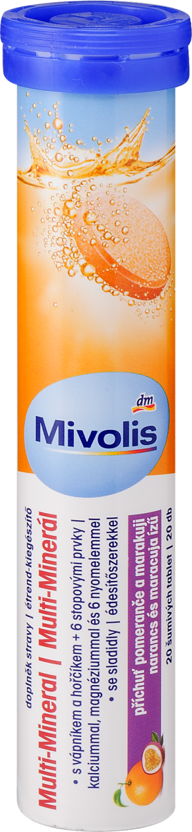 Mivolis Multi-minerál étrend-kiegészítő pezsgőtabletta kalciummal ...