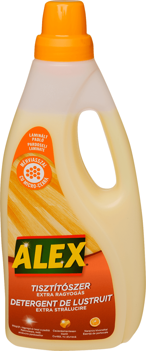 Alex Extra ragyogás padlótisztítószer laminált padlóhoz, 0,75 l | dm.hu