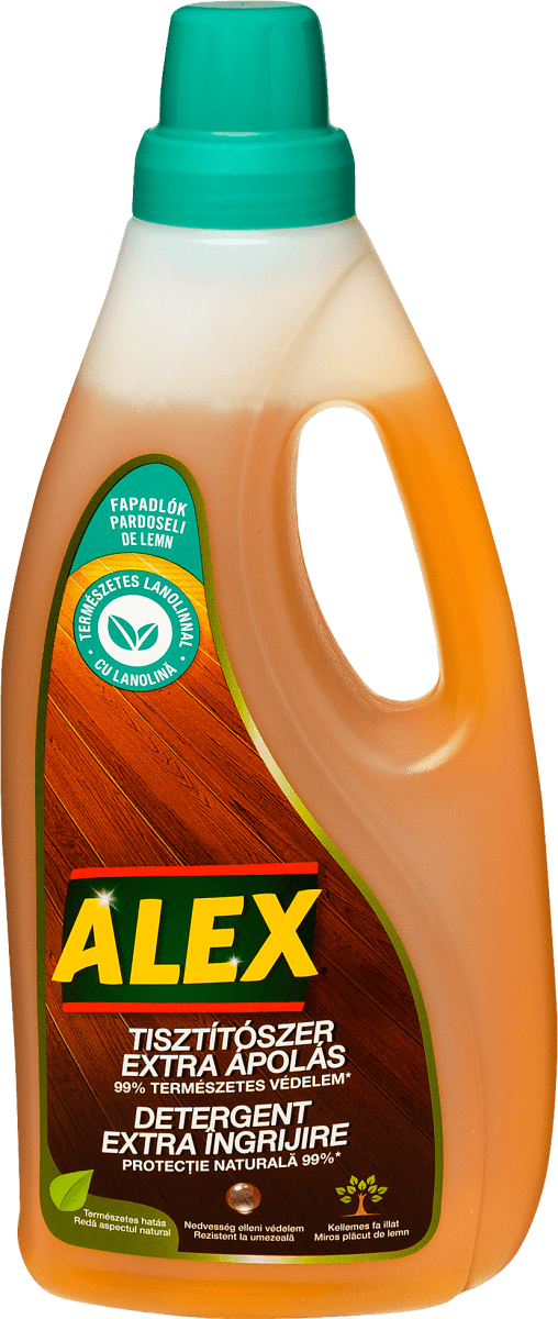 Alex Természetes védelem és tisztítás fapadlóhoz, 0,75 l | dm.hu