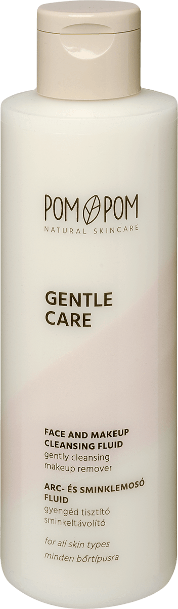 POM POM Gentle Care arc-és sminklemosó, 200 ml | dm.hu