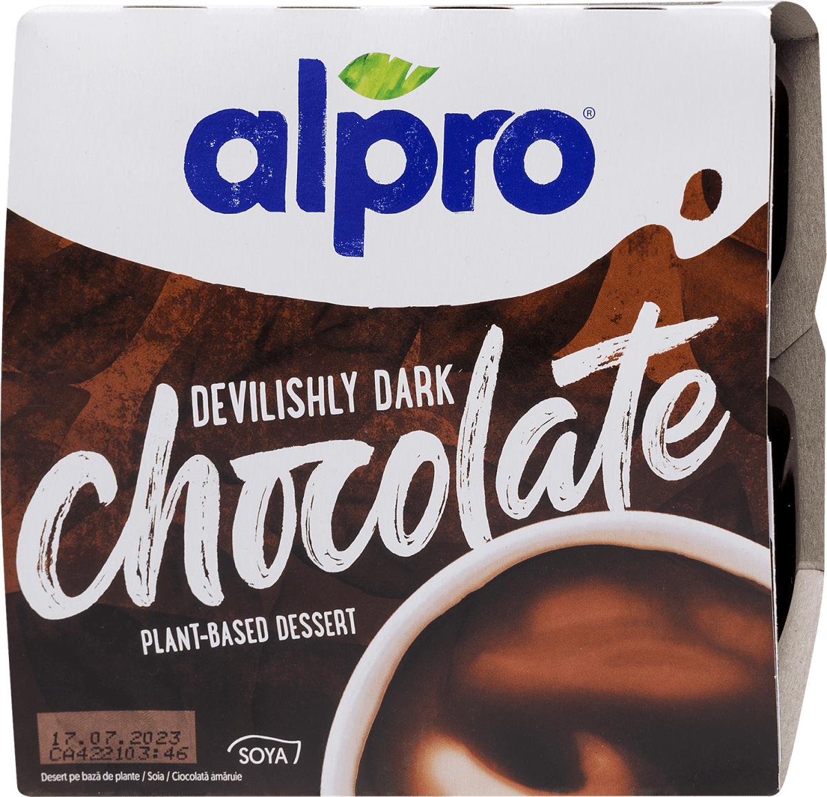 Alpro Étcsokoládés szójadesszert, 500 g | dm.hu