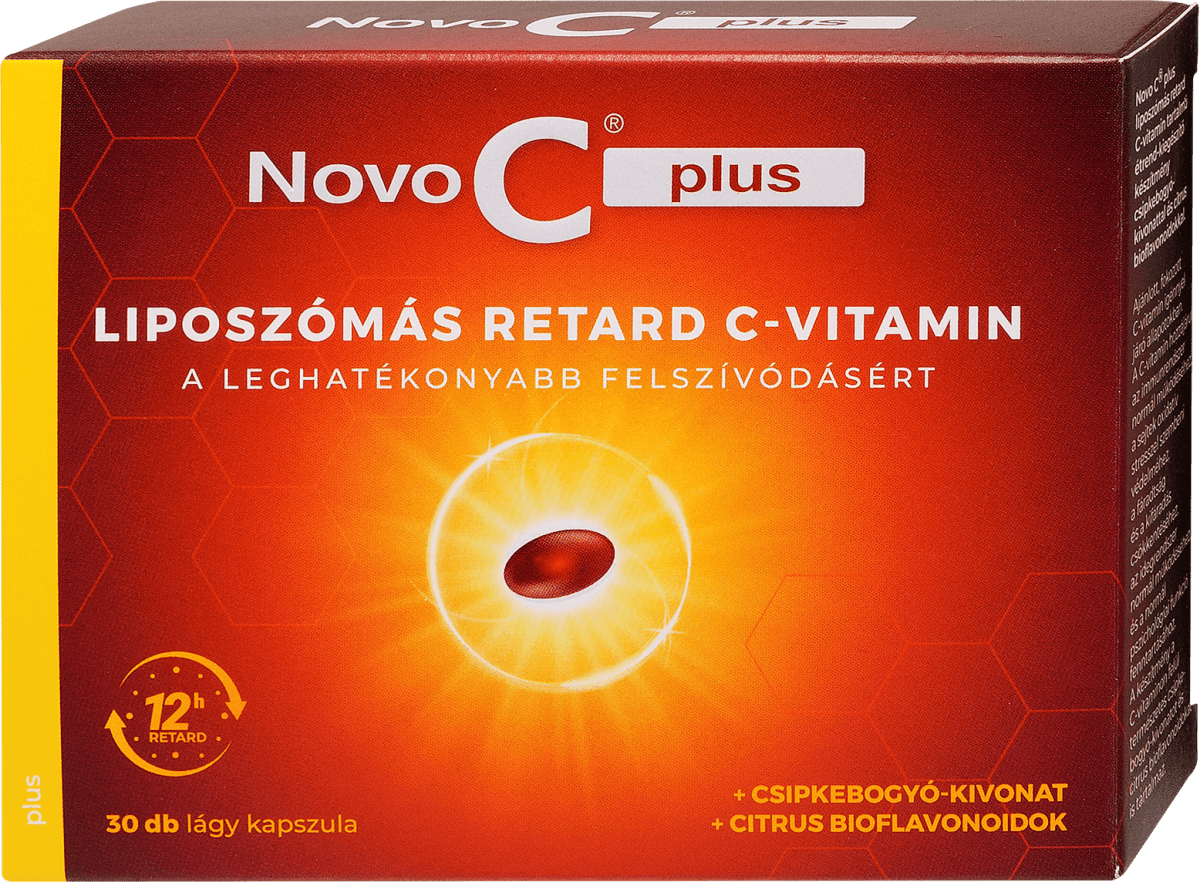 Novo C Liposzómális C-Vitamin kapszula, 30 db | dm.hu