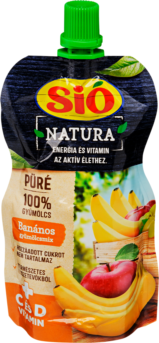 Sió Banános gyümölcspüré, 0,12 kg | dm.hu