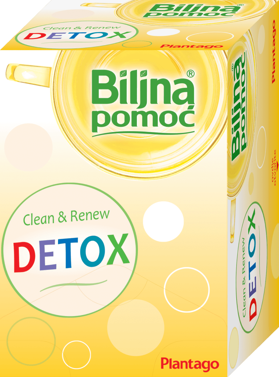 Plantago Čaj DETOX Clean & Renew, 24 g | dm-drogeriemarkt.ba