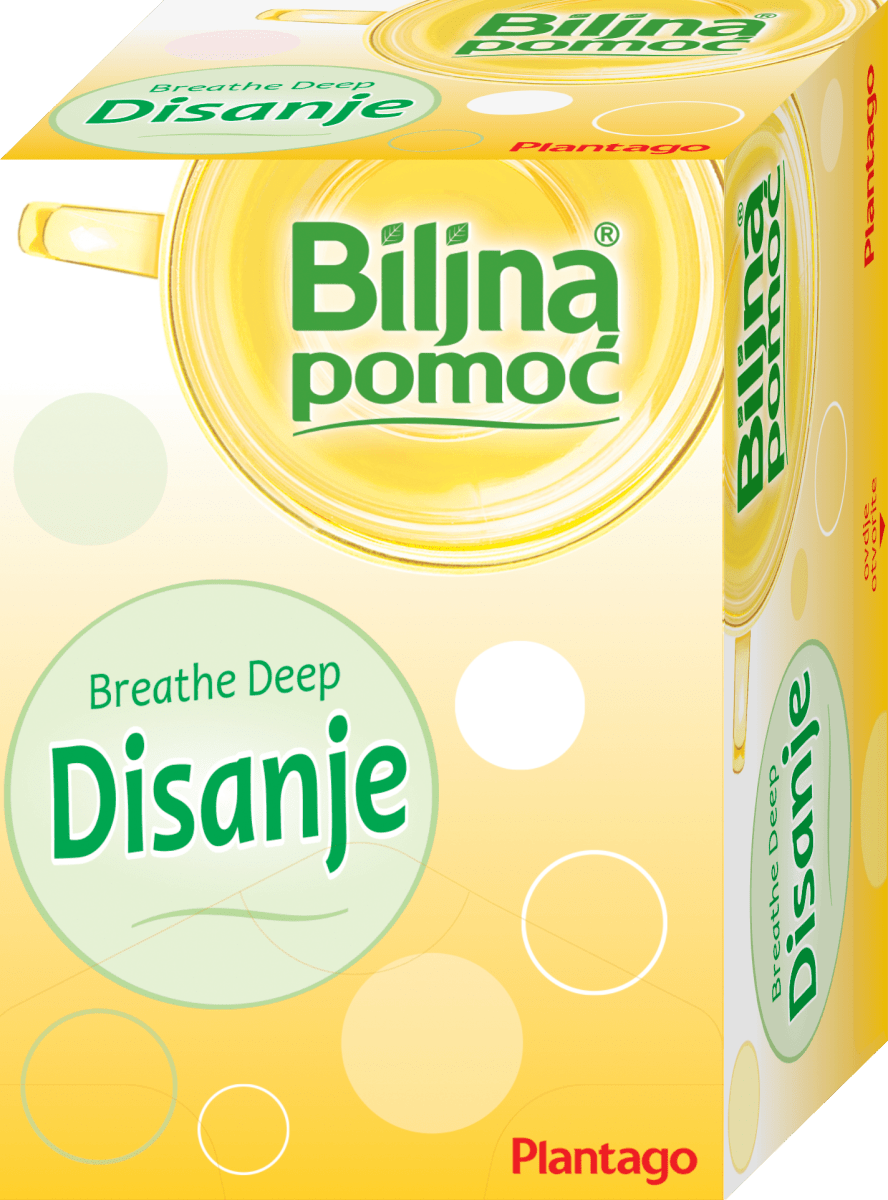 Plantago Breathe Deep čaj za olakšano disanje, 24 g | dm-drogeriemarkt.ba