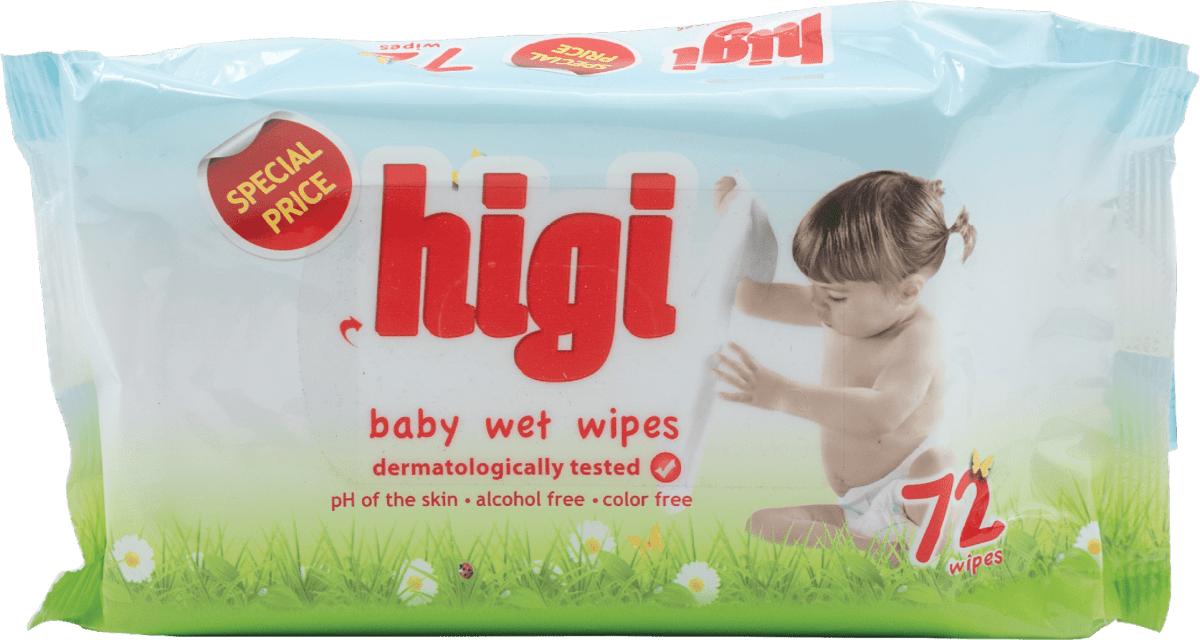higi baby vlažne maramice, 72 kom. | dm-drogeriemarkt.ba