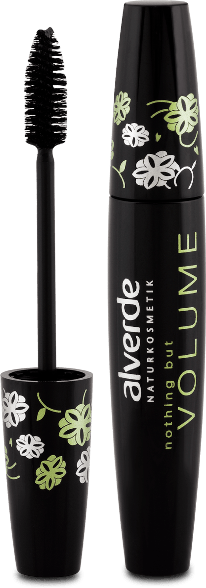 alverde NATURKOSMETIK nothing but Volume maskara – 010 crna, 12 ml | dm ...