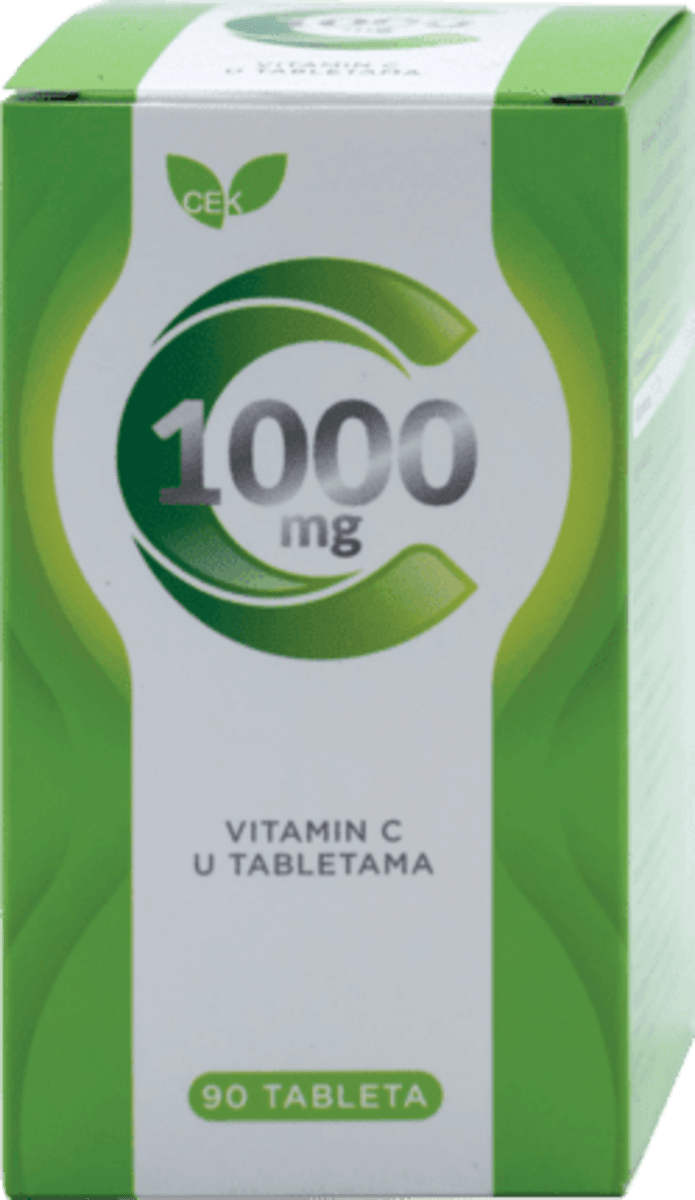CEK Vitamin C u tabletama 1000 mg, 1 kom. trajno povoljna online ...