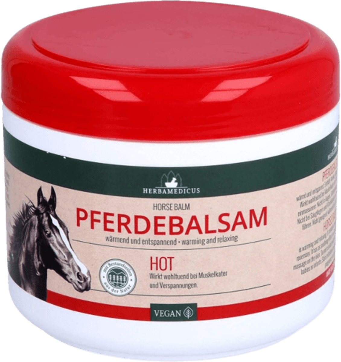 Herbamedicus Hot konjski balzam, 500 ml | dm-drogeriemarkt.ba