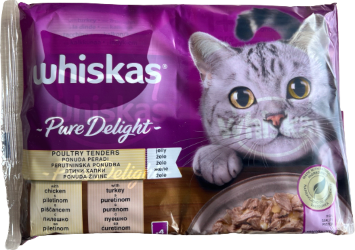 Whiskas Pure Delight hrana za mačke - perad, 340 g | dm-drogeriemarkt.ba