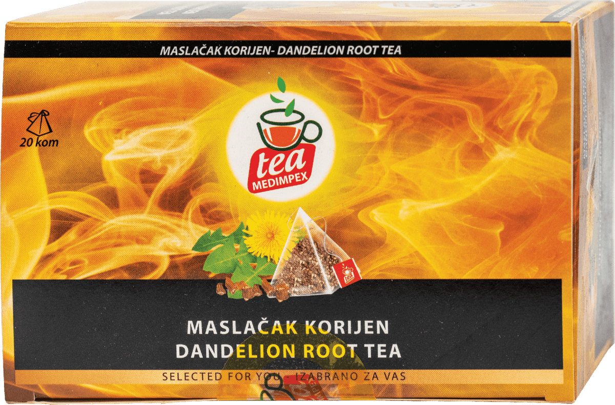 tea medimpex Čaj maslačak korijen 20 vrećica, 86 g | dm-drogeriemarkt.ba