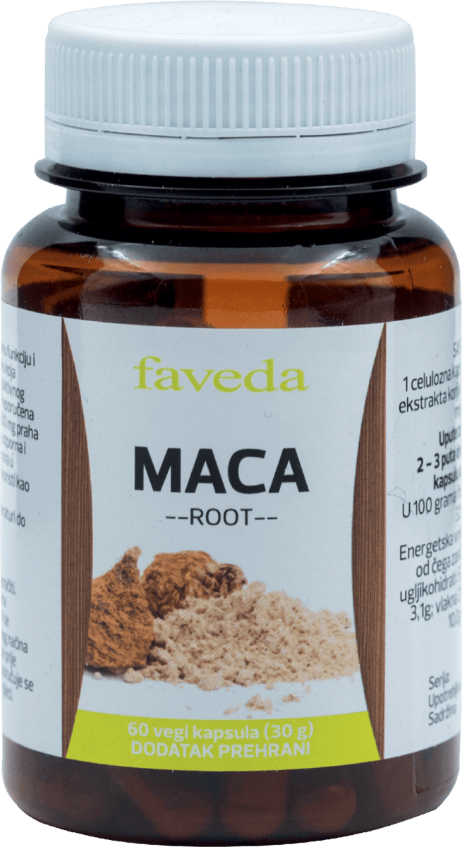 faveda Maca kapsule, 60 kapsula, 30 g trajno povoljna online kupovina ...