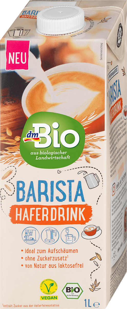 dmBio Barista Bevanda bio vegetale di avena, 1 l Acquista online a ...