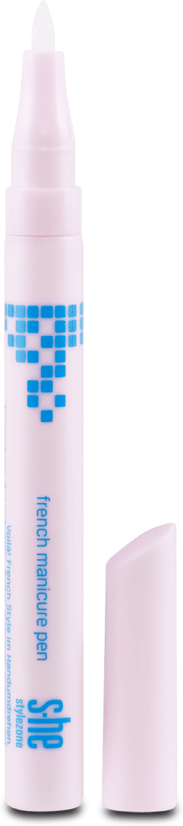 s-he colour&style Creion manichiură french 117/001, 1 buc | dm.ro
