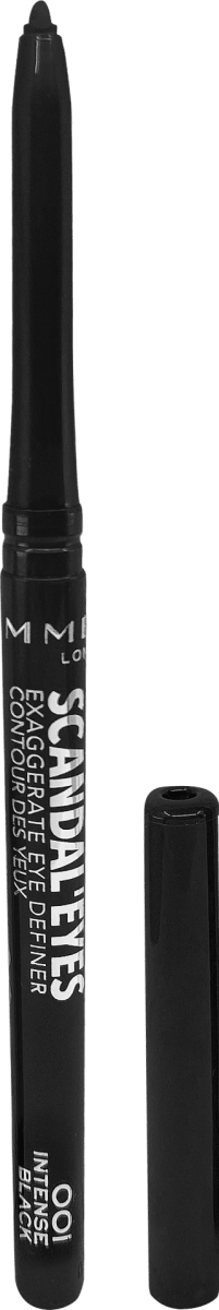 RIMMEL LONDON Creion de ochi Scandal'Eyes Exaggerate 001 Intense Black ...