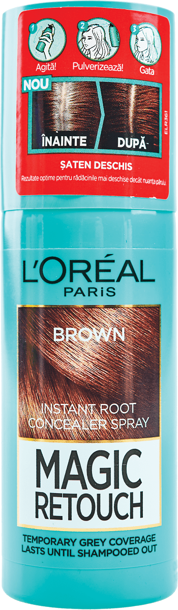 L'ORÉAL PARIS MAGIC RETOUCH Spray pentru camuflarea rădăcinilor şaten ...